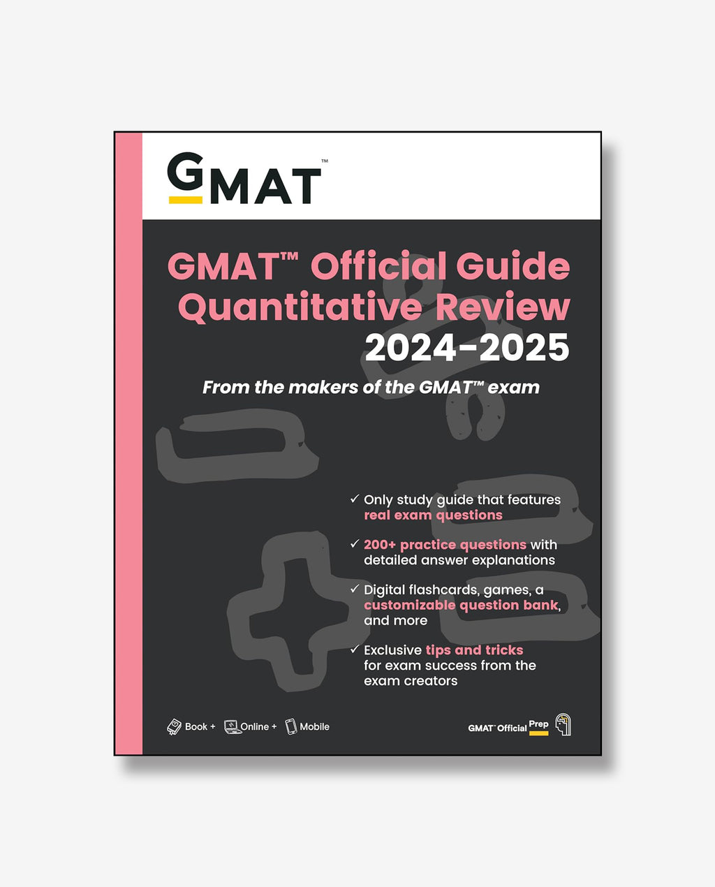 GMAT Official Guide Quantitative Review 2024-2025 – Bookmarked